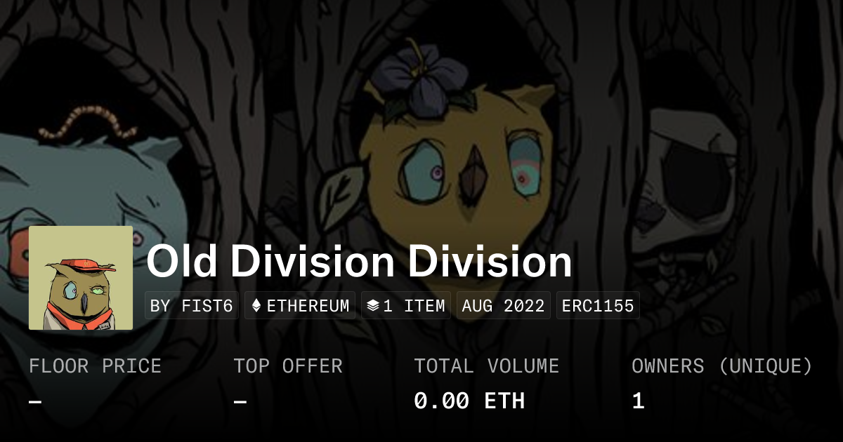 Old Division Division - Collection | OpenSea