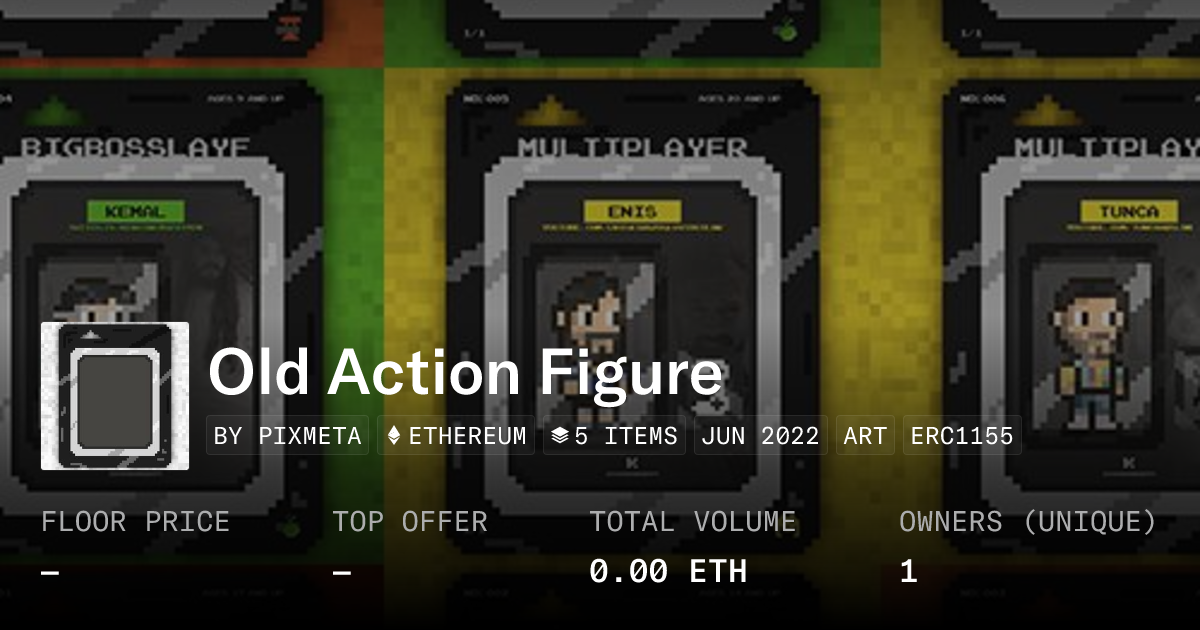 Old Action Figure - Collection | OpenSea