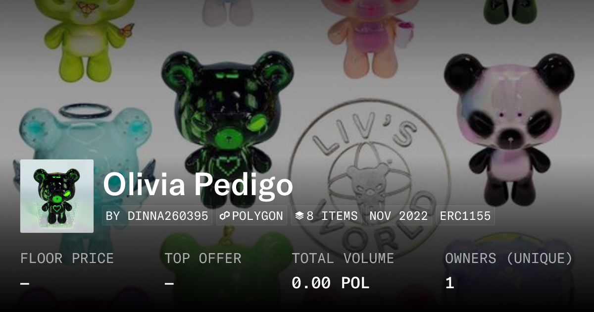 Olivia Pedigo - Collection | OpenSea