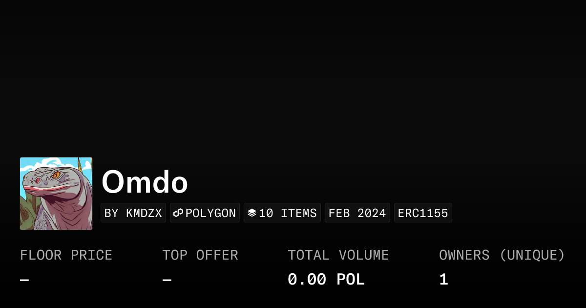 Omdo - Collection | OpenSea