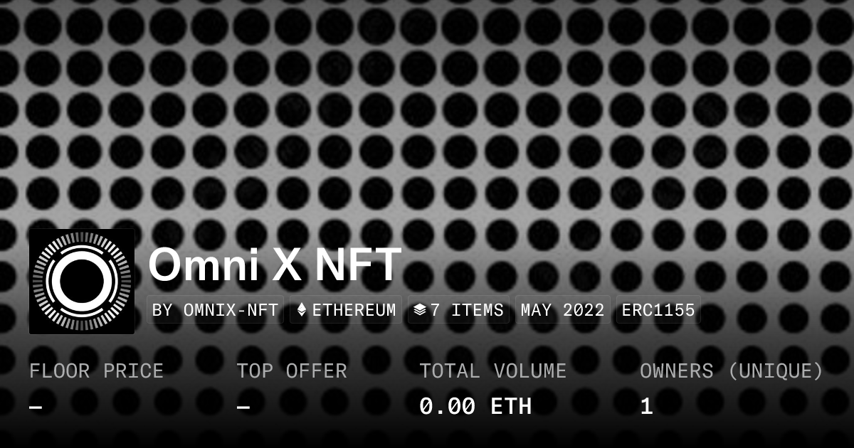 Omni X NFT - Collection | OpenSea