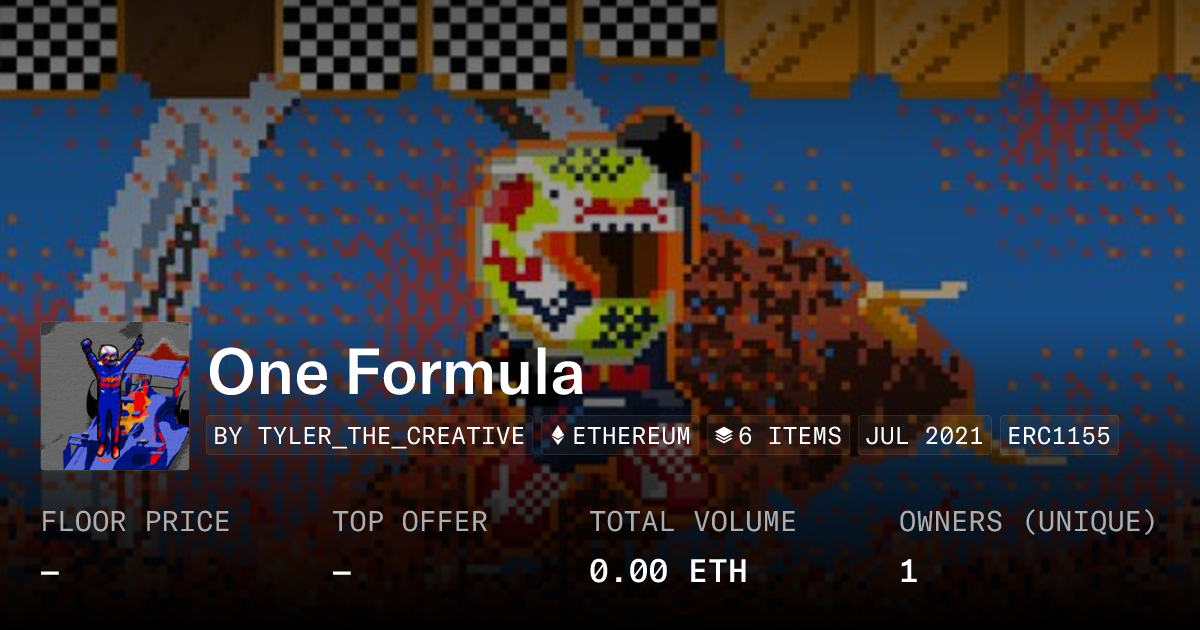 One Formula - Collection | OpenSea