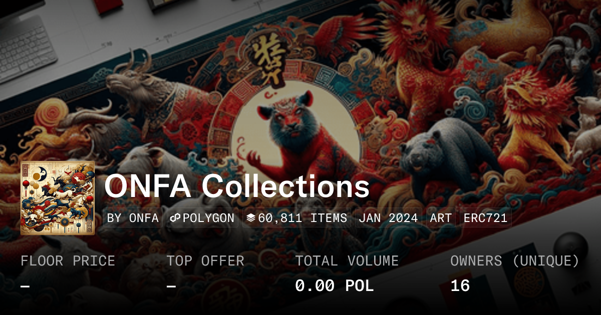 ONFA Collections - Collection | OpenSea