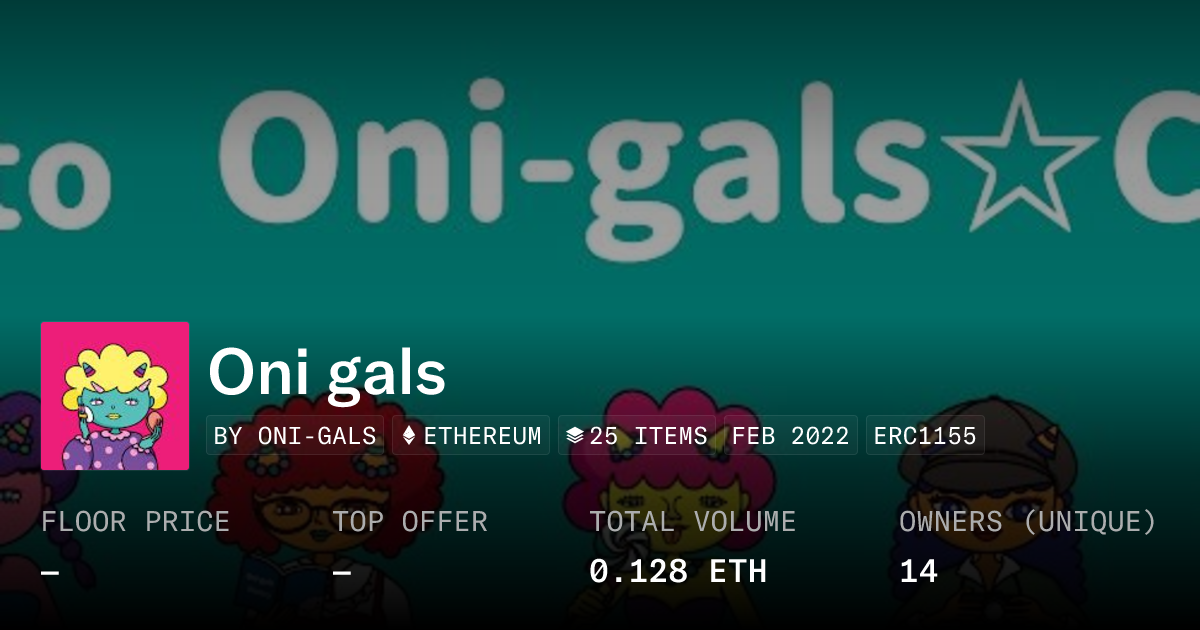 Oni gals - Collection | OpenSea