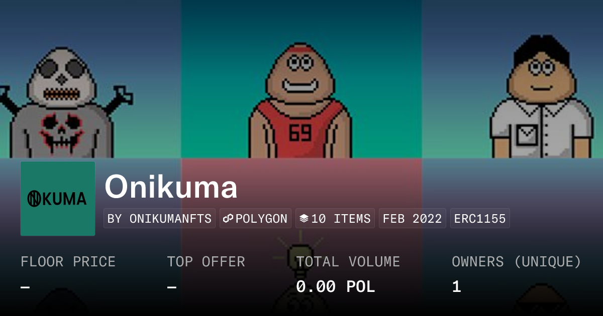 Onikuma - Collection | OpenSea
