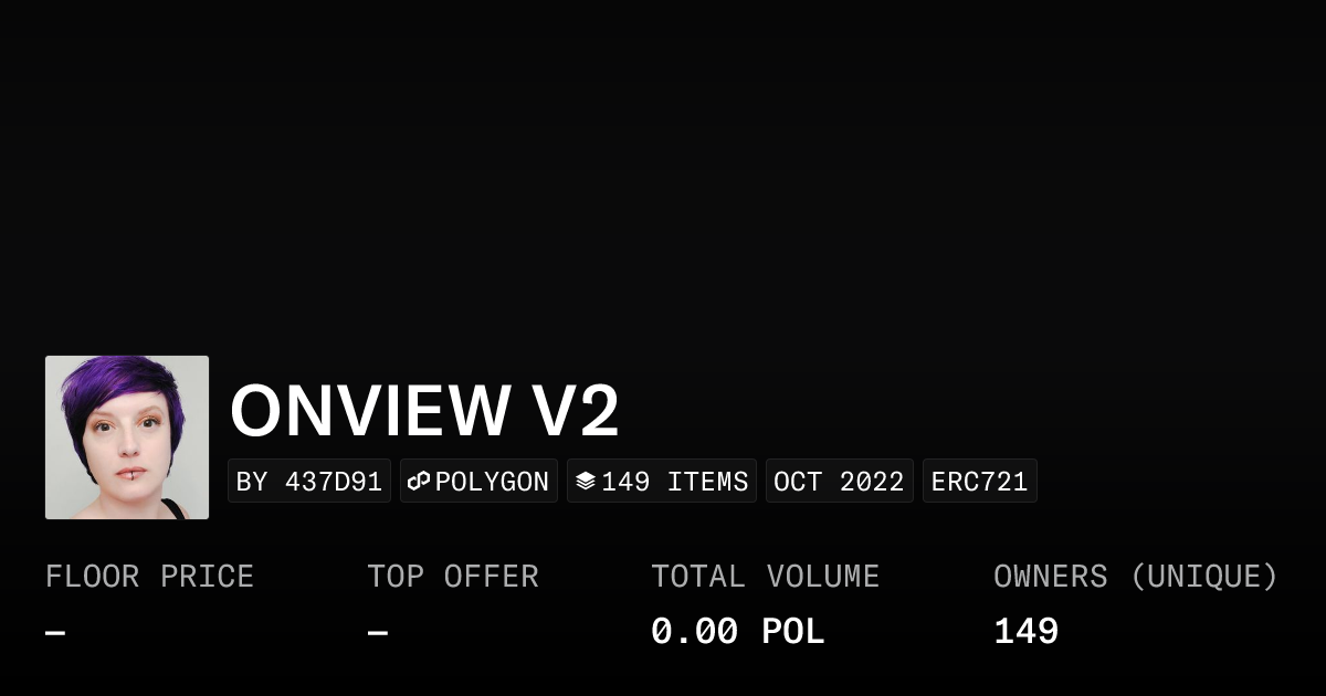 ONVIEW V2 - Collection | OpenSea
