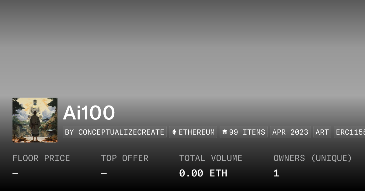 Ai100 - Collection | OpenSea