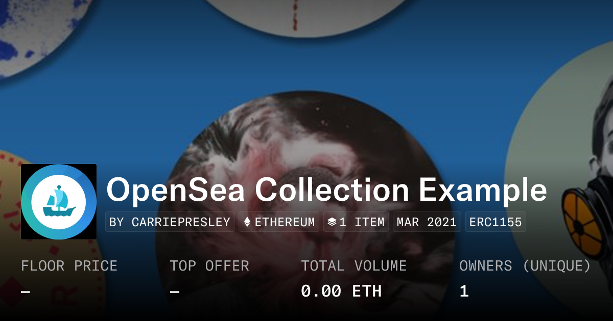 OpenSea Collection Example - Collection | OpenSea