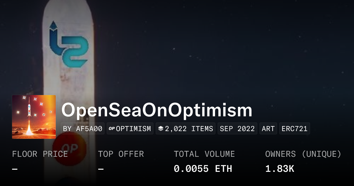 OpenSeaOnOptimism - Collection | OpenSea