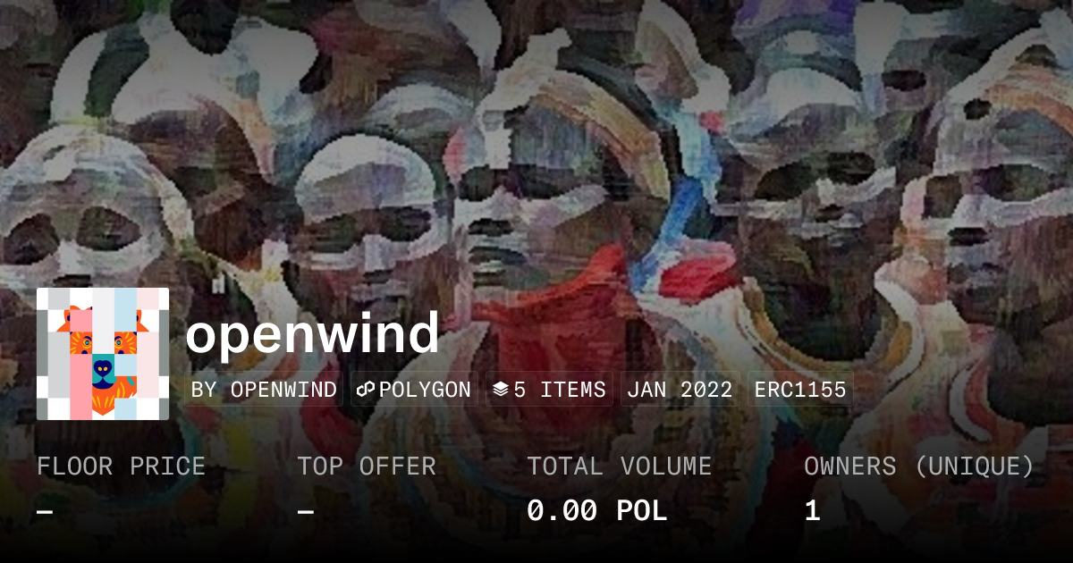 openwind - Collection | OpenSea