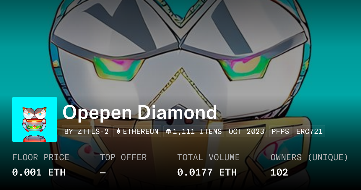 Opepen Diamond - Collection | OpenSea