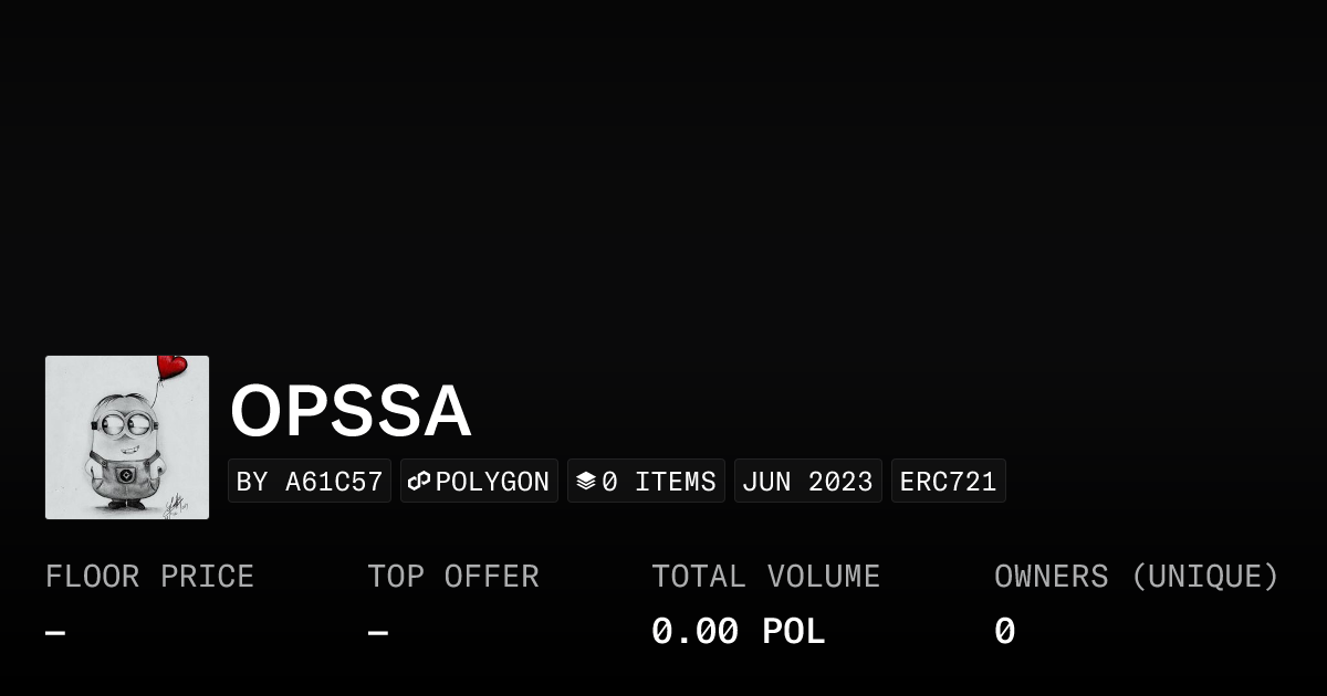 OPSSA - Collection | OpenSea