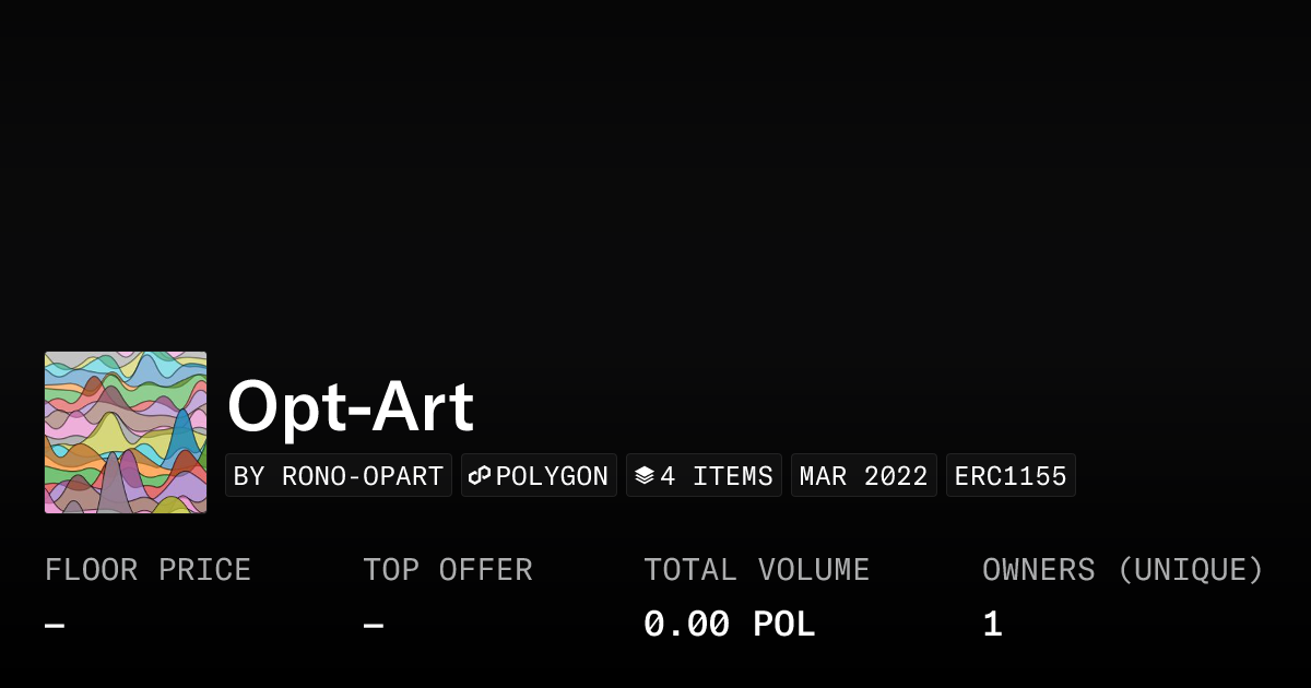 Opt-Art - Collection | OpenSea