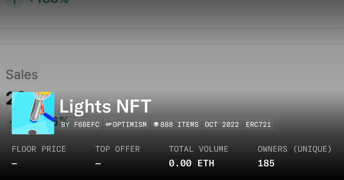 Lights NFT - Collection | OpenSea