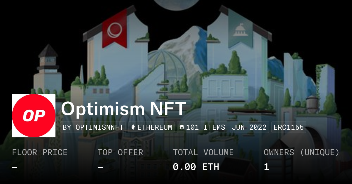 Optimism NFT - Collection | OpenSea