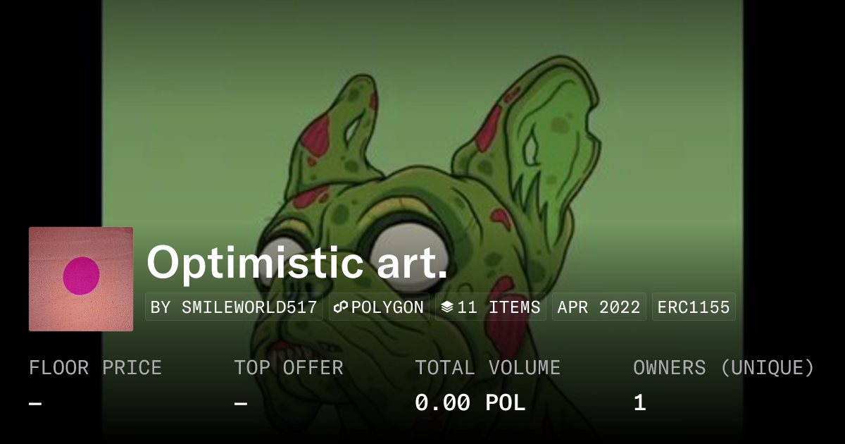 Optimistic art. - Collection | OpenSea