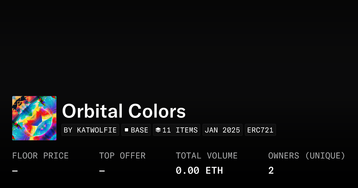 Orbital Colors - Collection | OpenSea