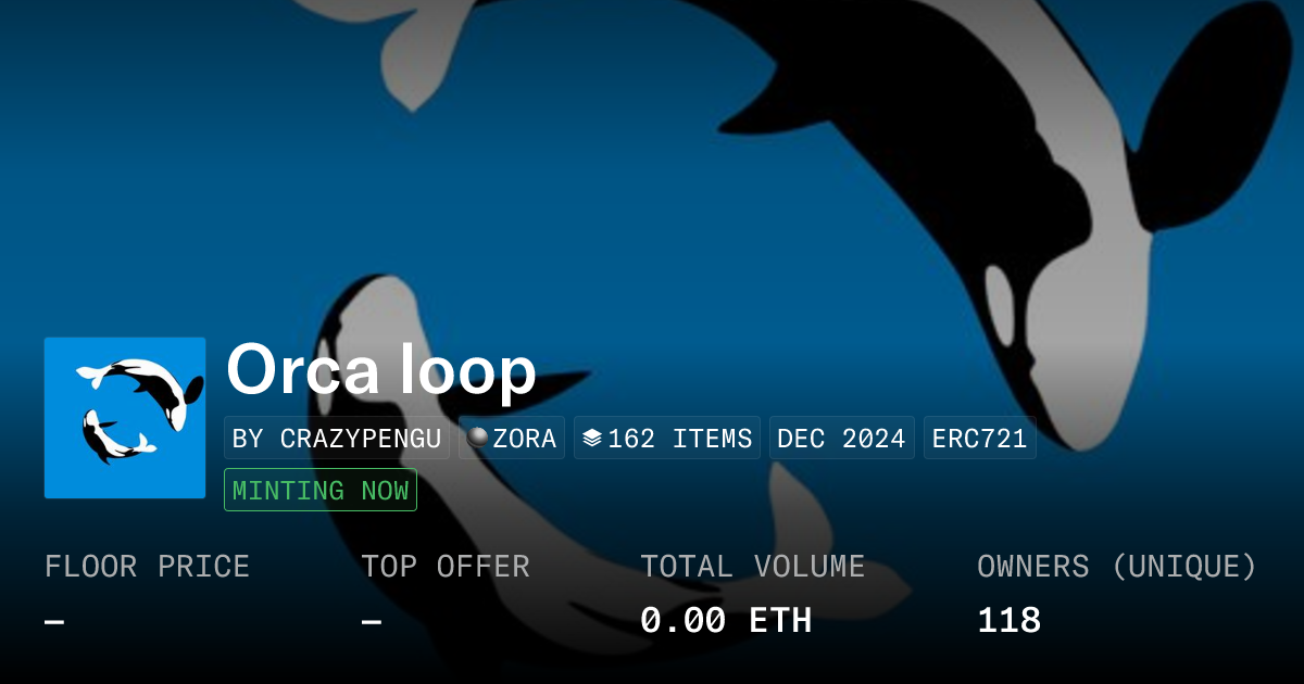 Orca loop - Collection | OpenSea
