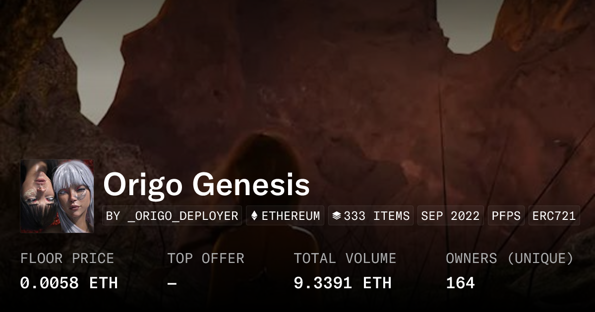 Origo Genesis - Collection | OpenSea