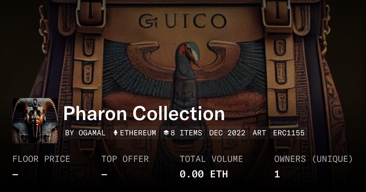 Pharon Collection - Collection | OpenSea