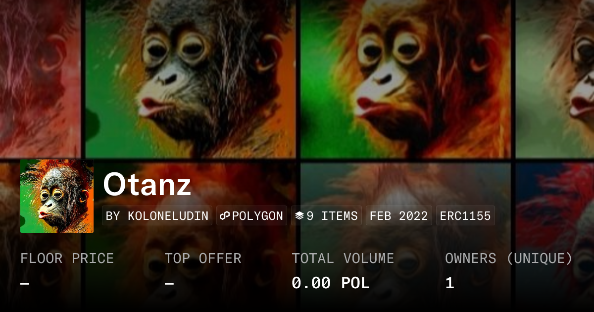 Otanz - Collection | OpenSea