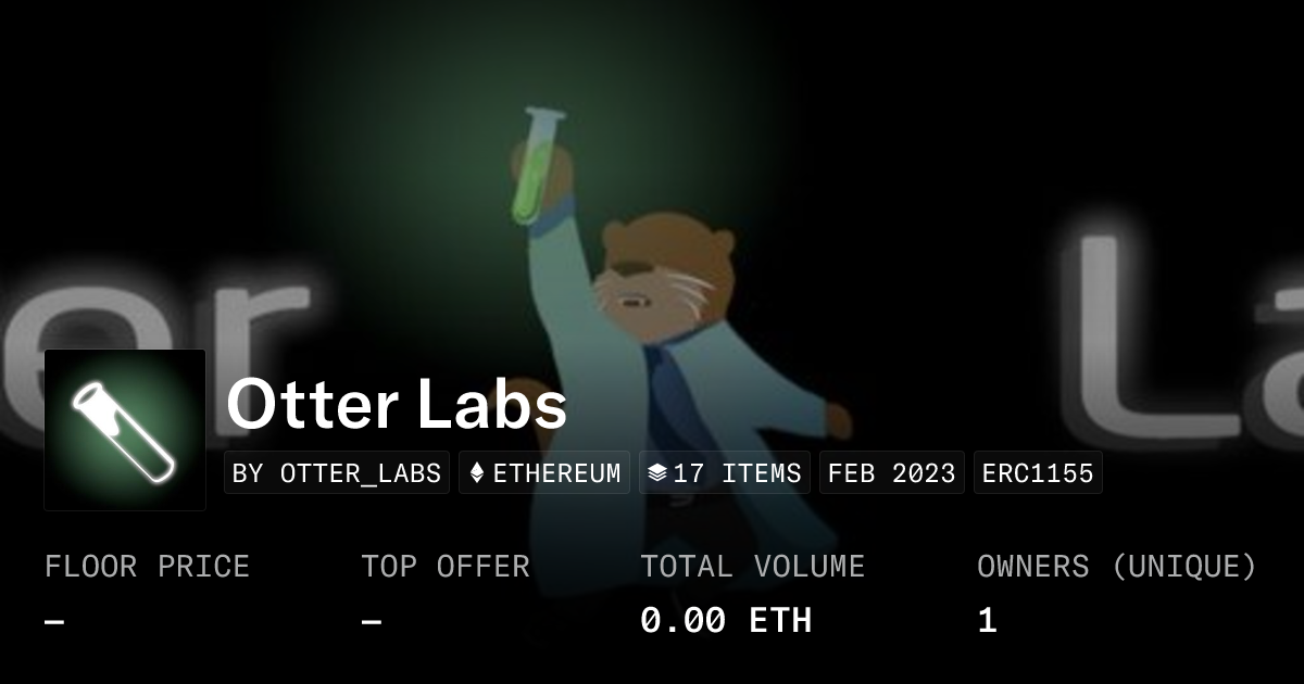 Otter Labs - Collection | OpenSea