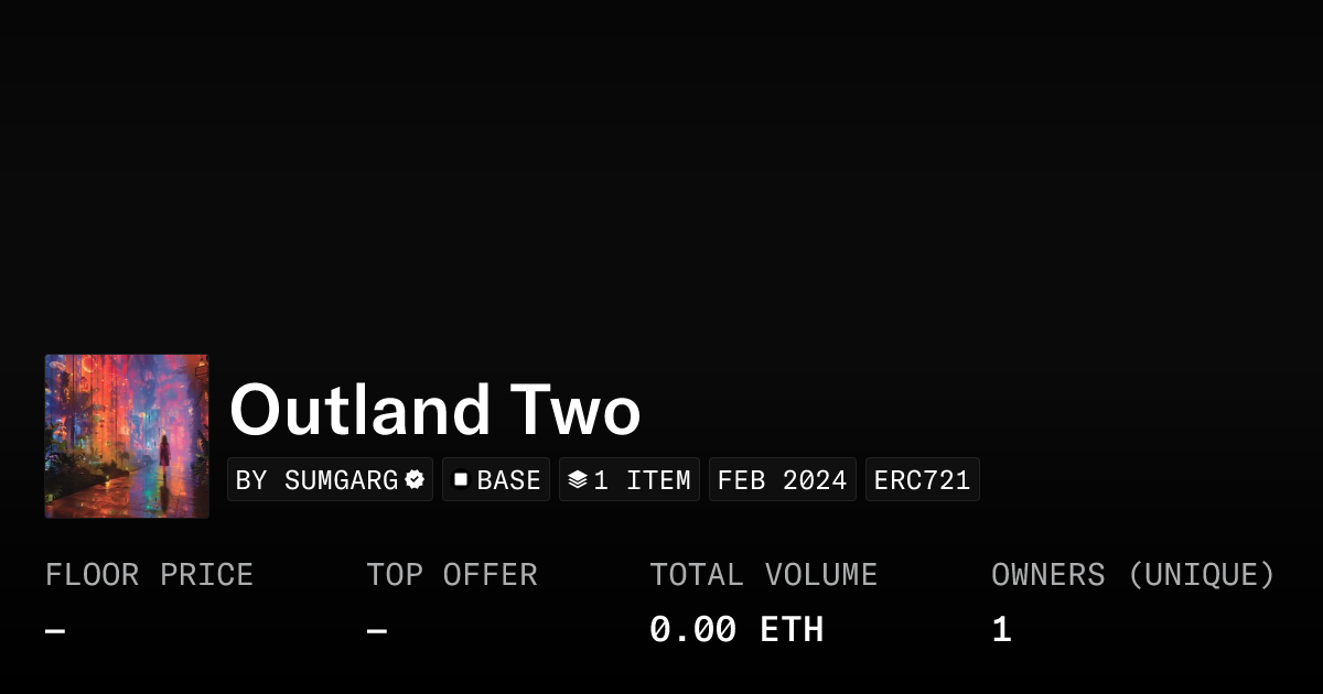 Outland Two - Collection | OpenSea