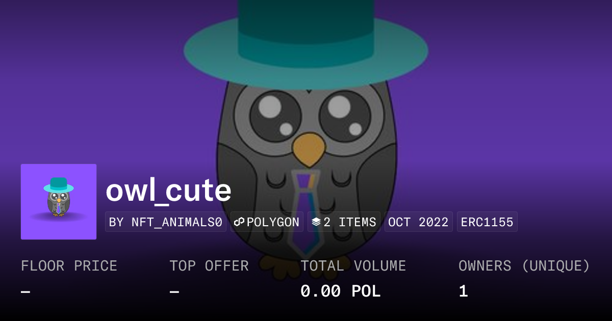 owl_cute - Collection | OpenSea