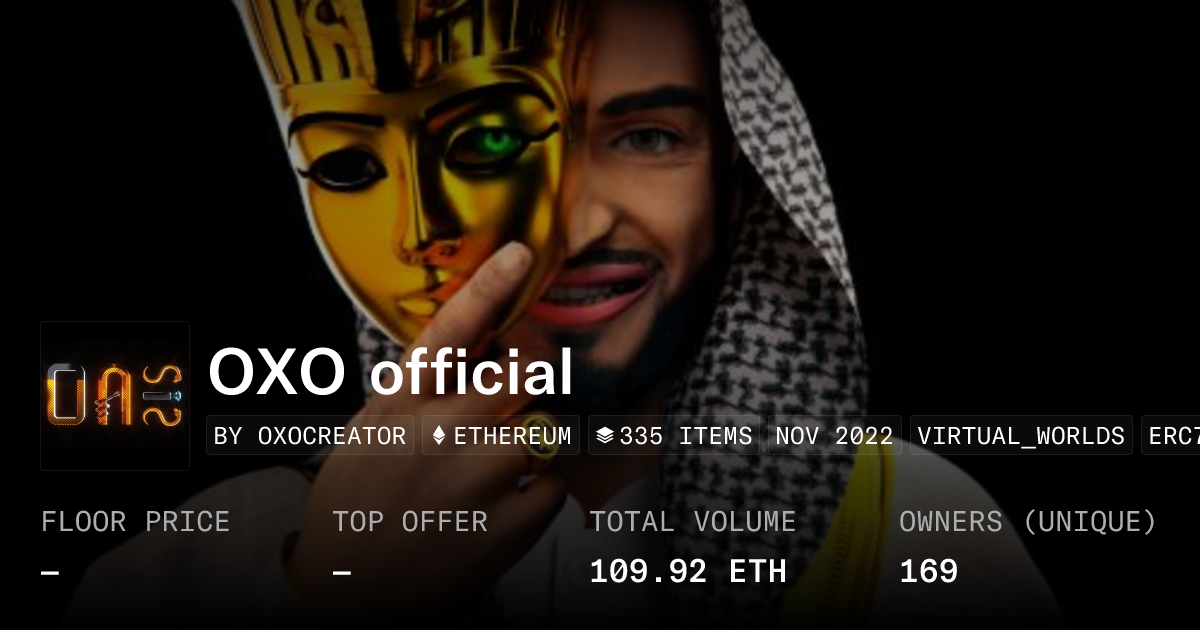 OXO official - Collection | OpenSea