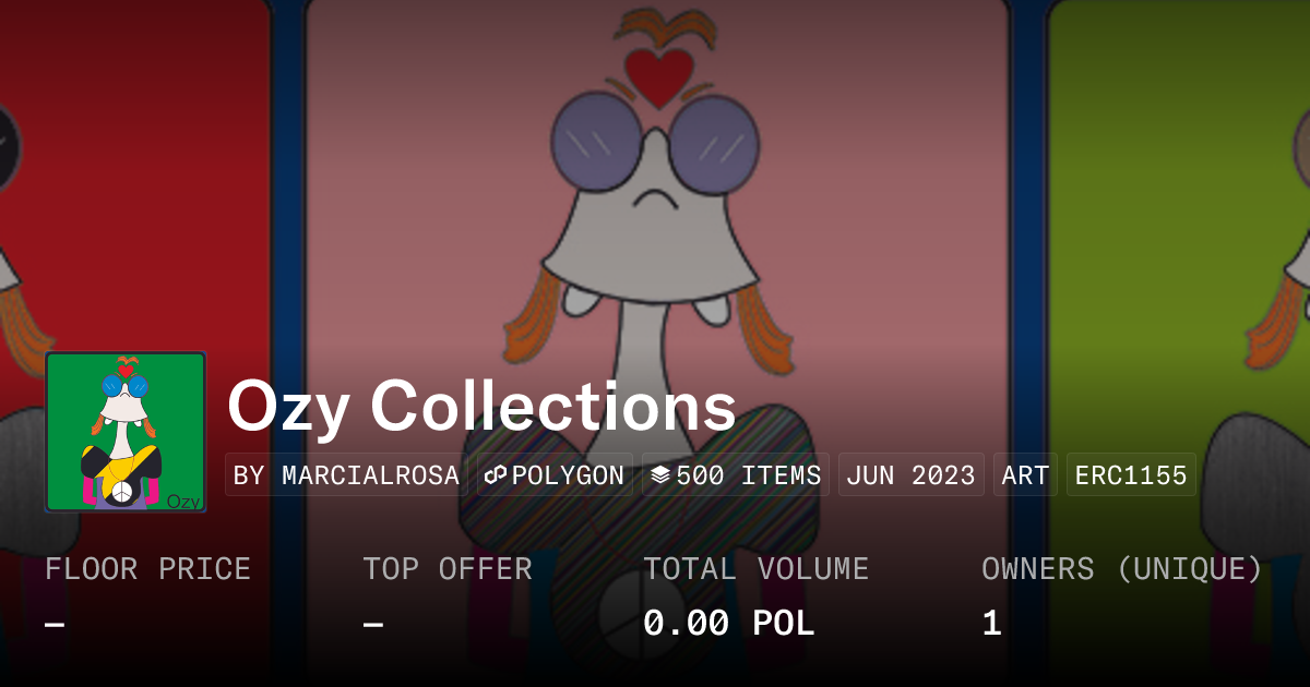 Ozy Collections - Collection | OpenSea