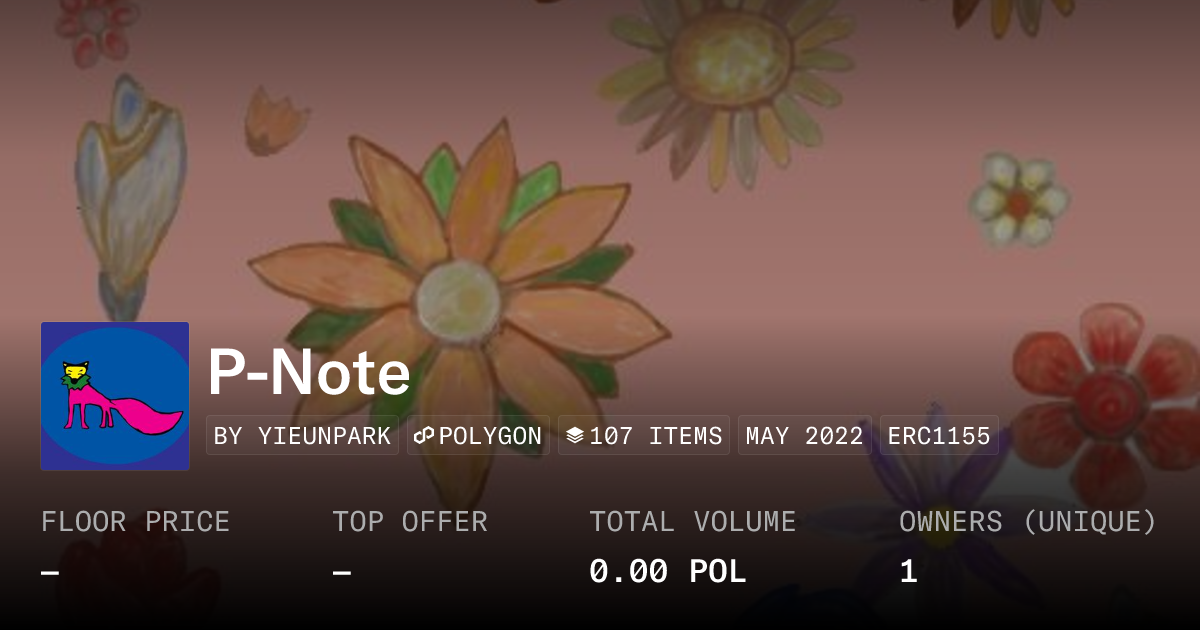 P-Note - Collection | OpenSea