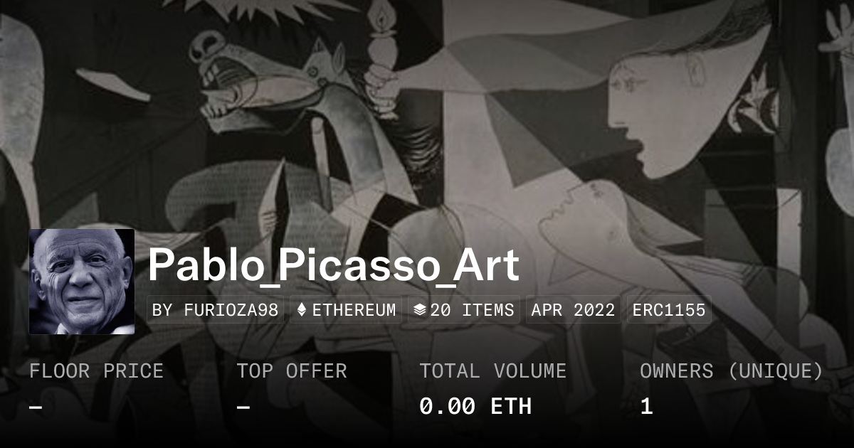 Pablo_Picasso_Art - Collection | OpenSea