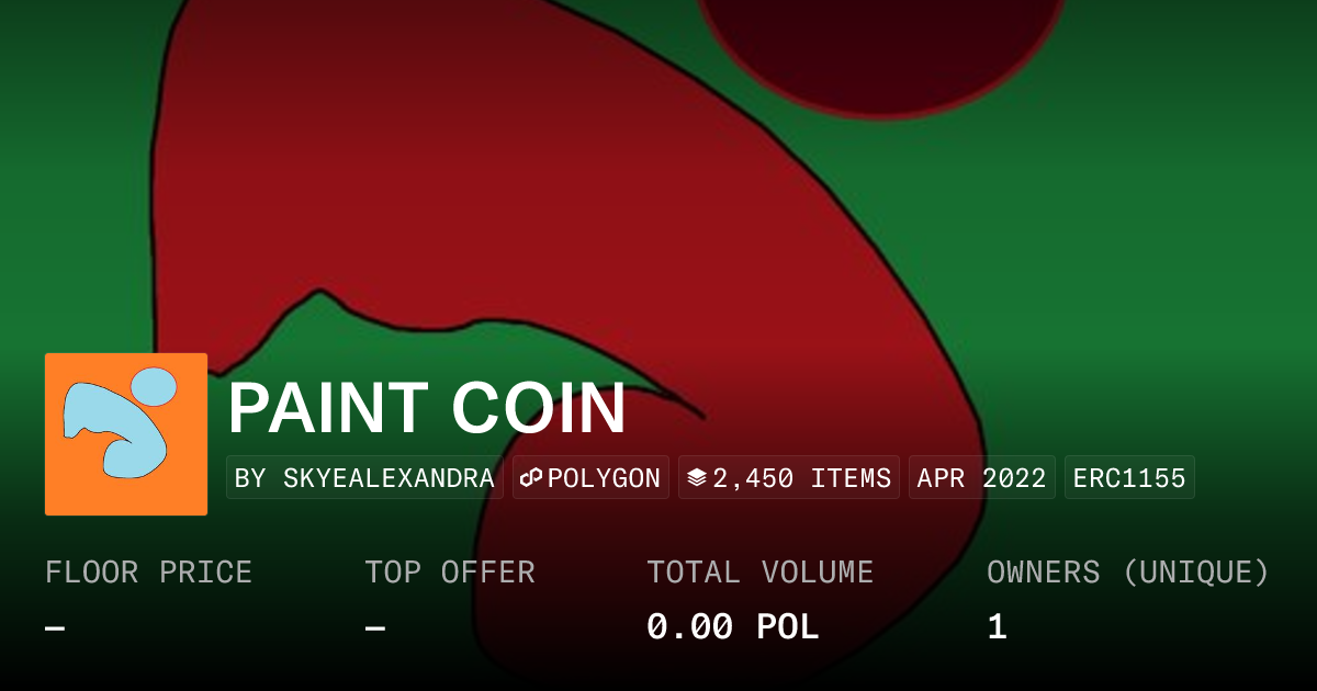 PAINT COIN - Collection | OpenSea