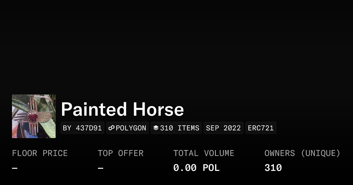 Painted Horse - Collection | OpenSea