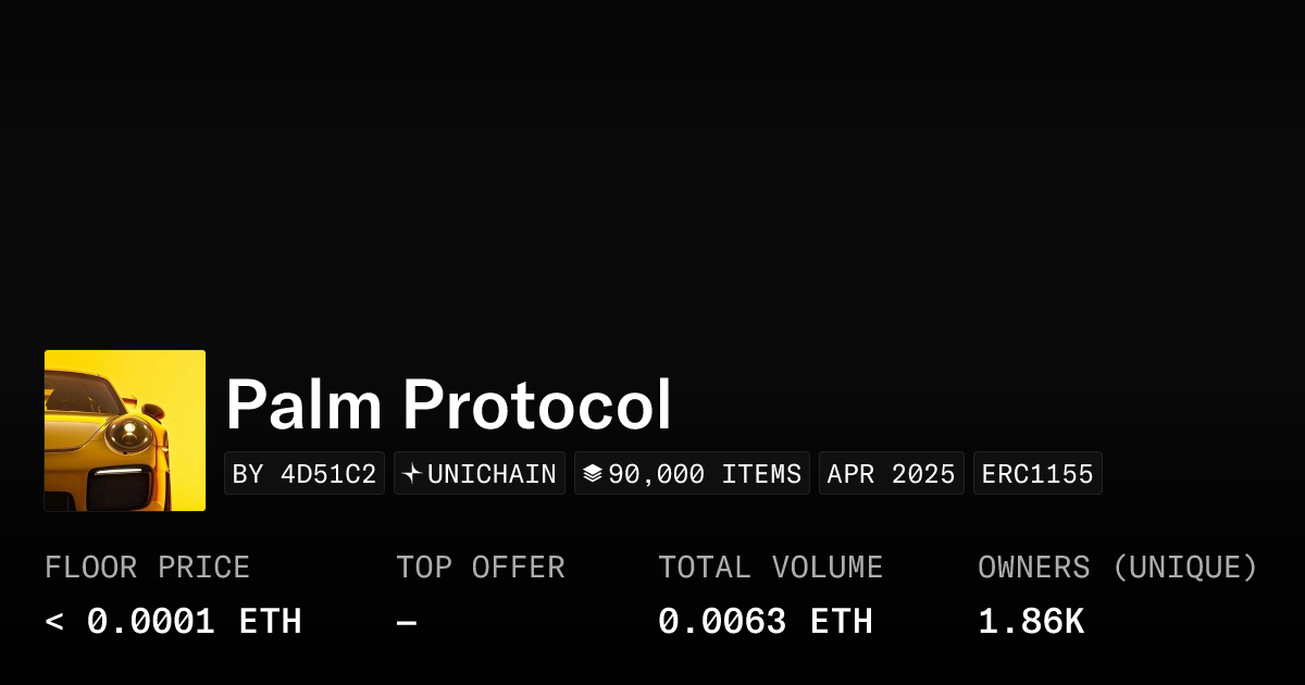 Palm Protocol - Collection | OpenSea