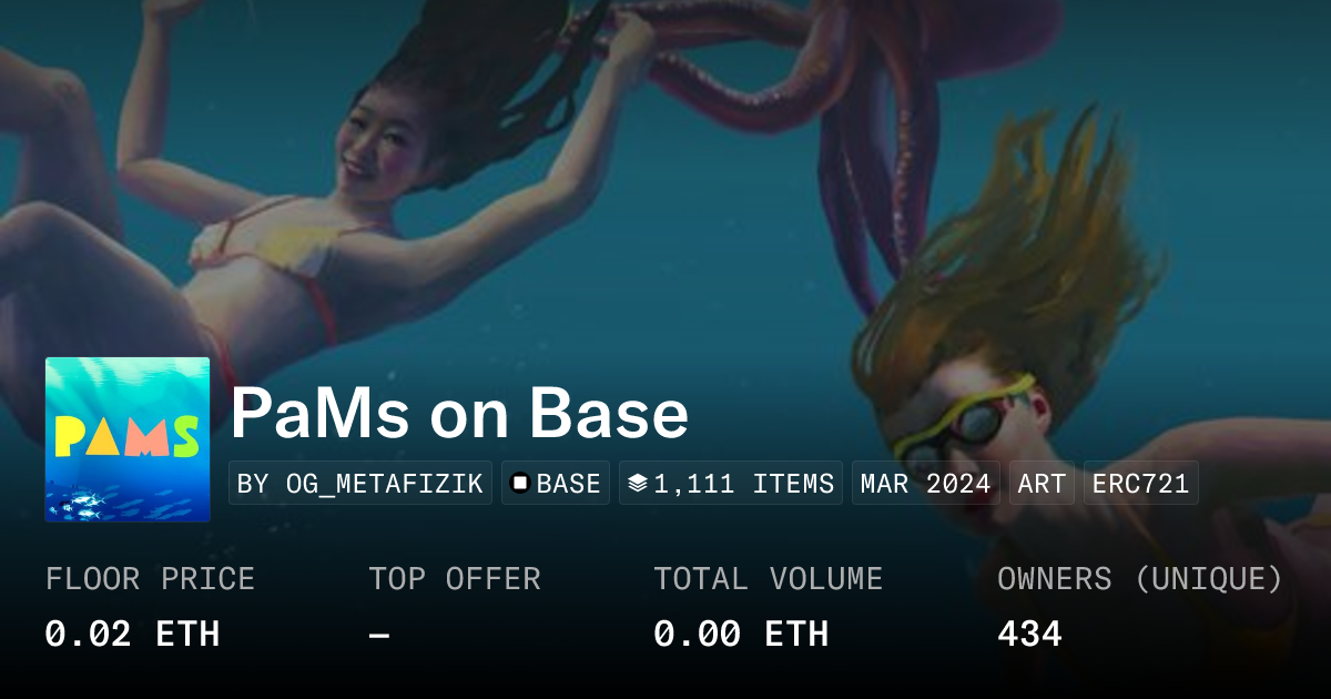 PaMs on Base - Collection | OpenSea