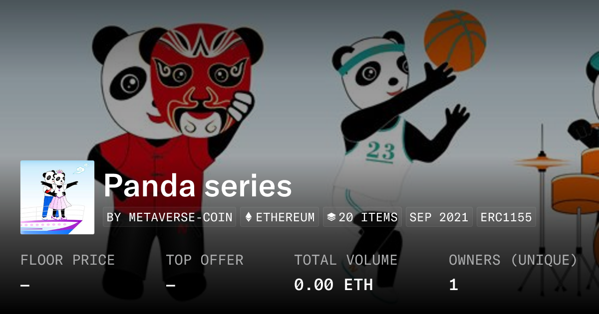 Panda series - Collection | OpenSea
