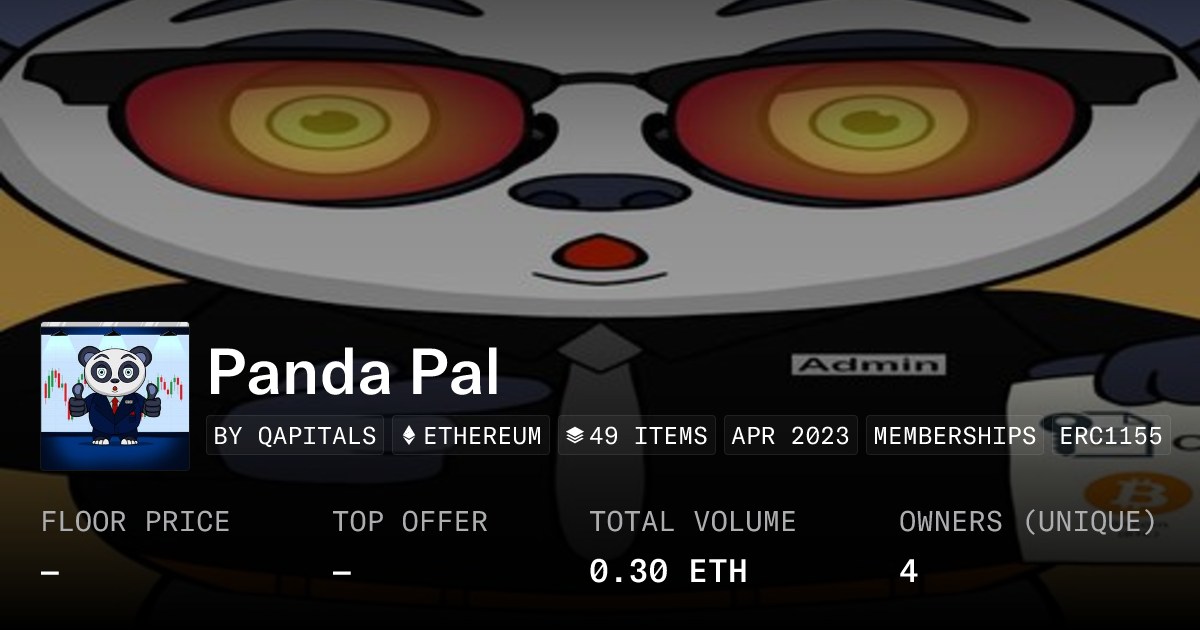 Panda Pal - Collection | OpenSea