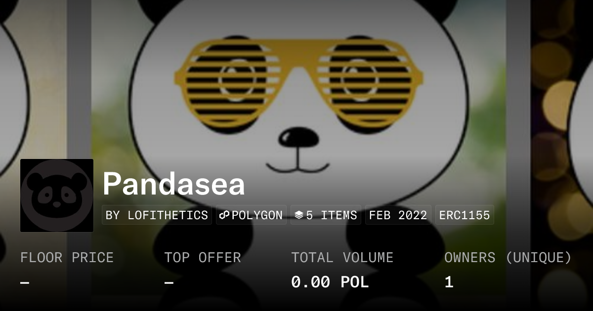 Pandasea - Collection | OpenSea