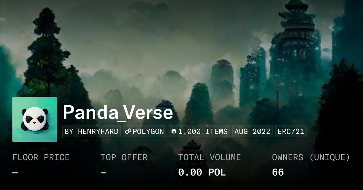 Panda_Verse - Collection | OpenSea
