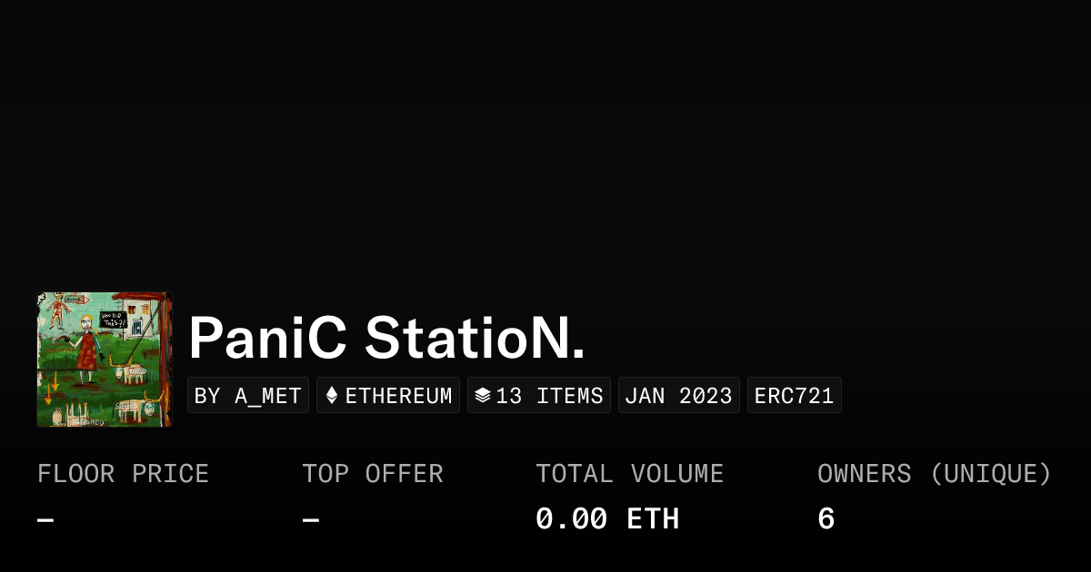 PaniC StatioN. - Collection | OpenSea