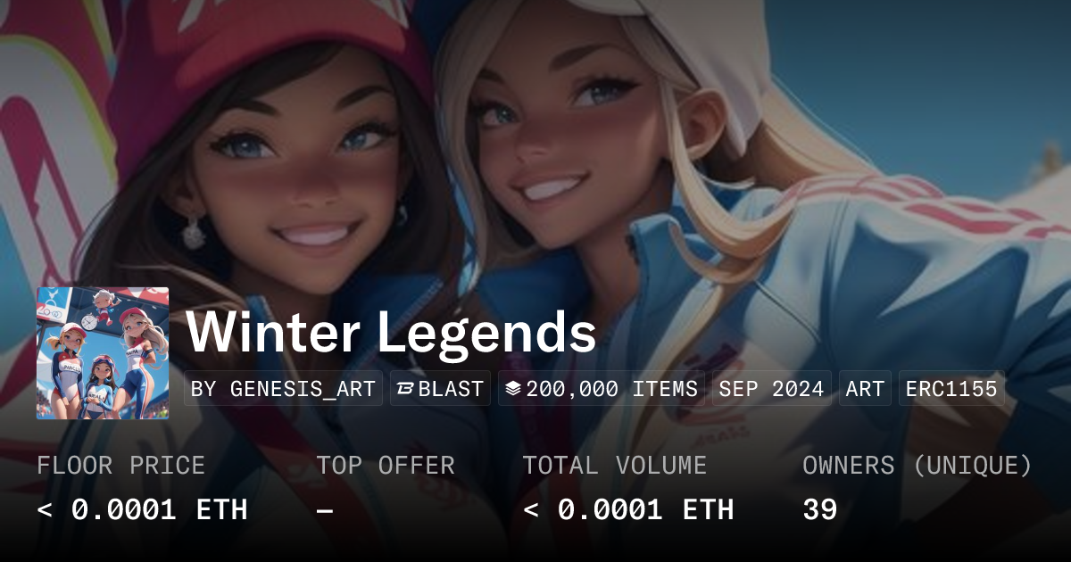 Winter Legends - Collection | OpenSea