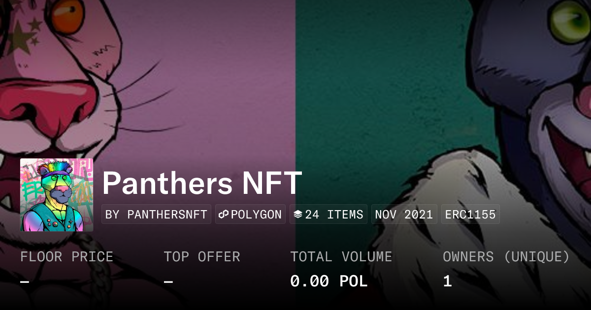 Panthers NFT - Collection | OpenSea
