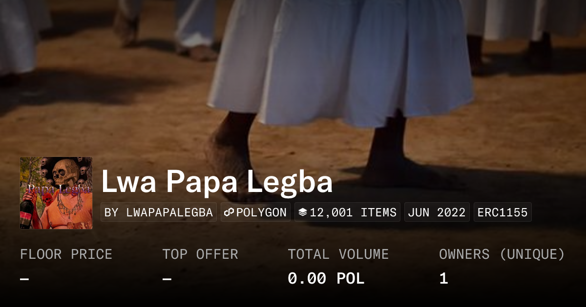 Lwa Papa Legba - Collection | OpenSea