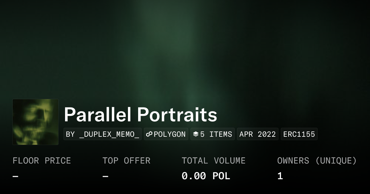 Parallel Portraits - Colección | OpenSea