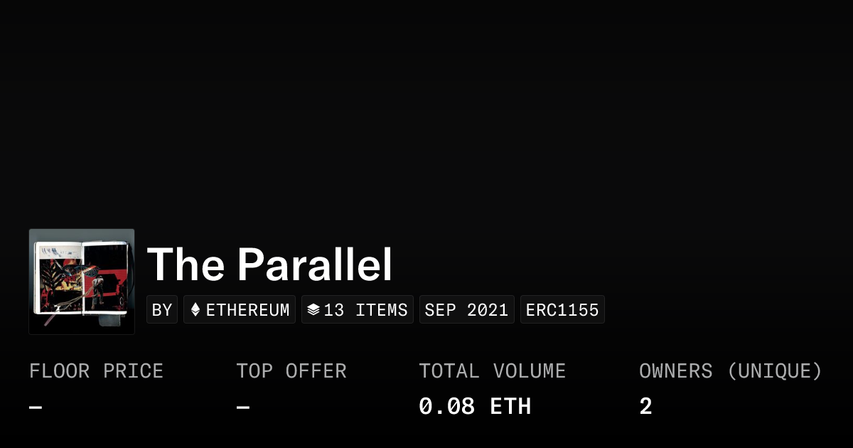 The Parallel - Collection | OpenSea