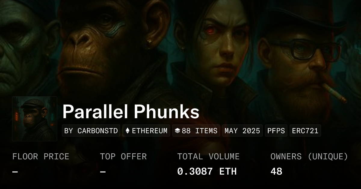 Parallel Phunks - Collection | OpenSea