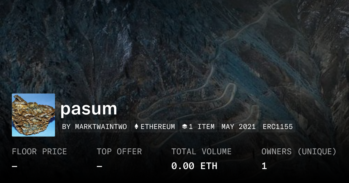 pasum - Collection | OpenSea