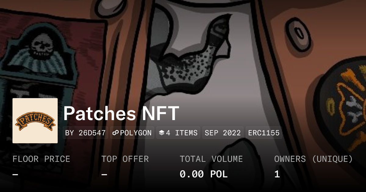 Patches NFT - Collection | OpenSea