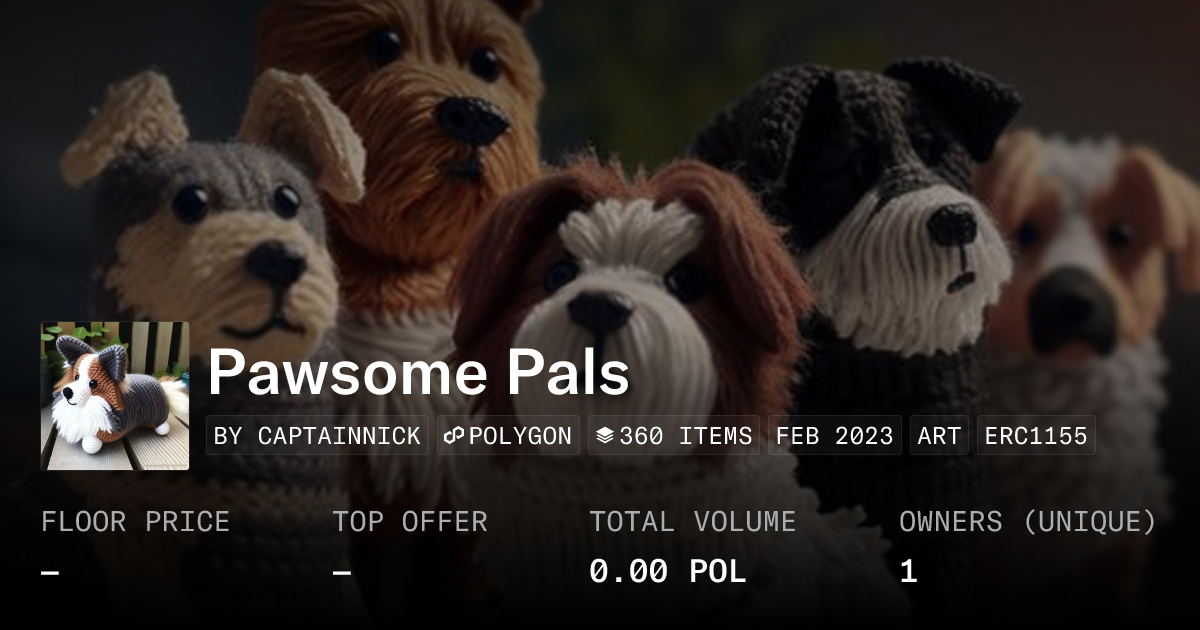 Pawsome Pals - Collection | OpenSea